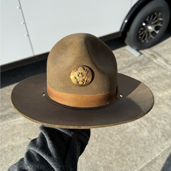 Jackets & Coats | Ww1 Era Us Army Campaign Stetson Hat | Poshmark